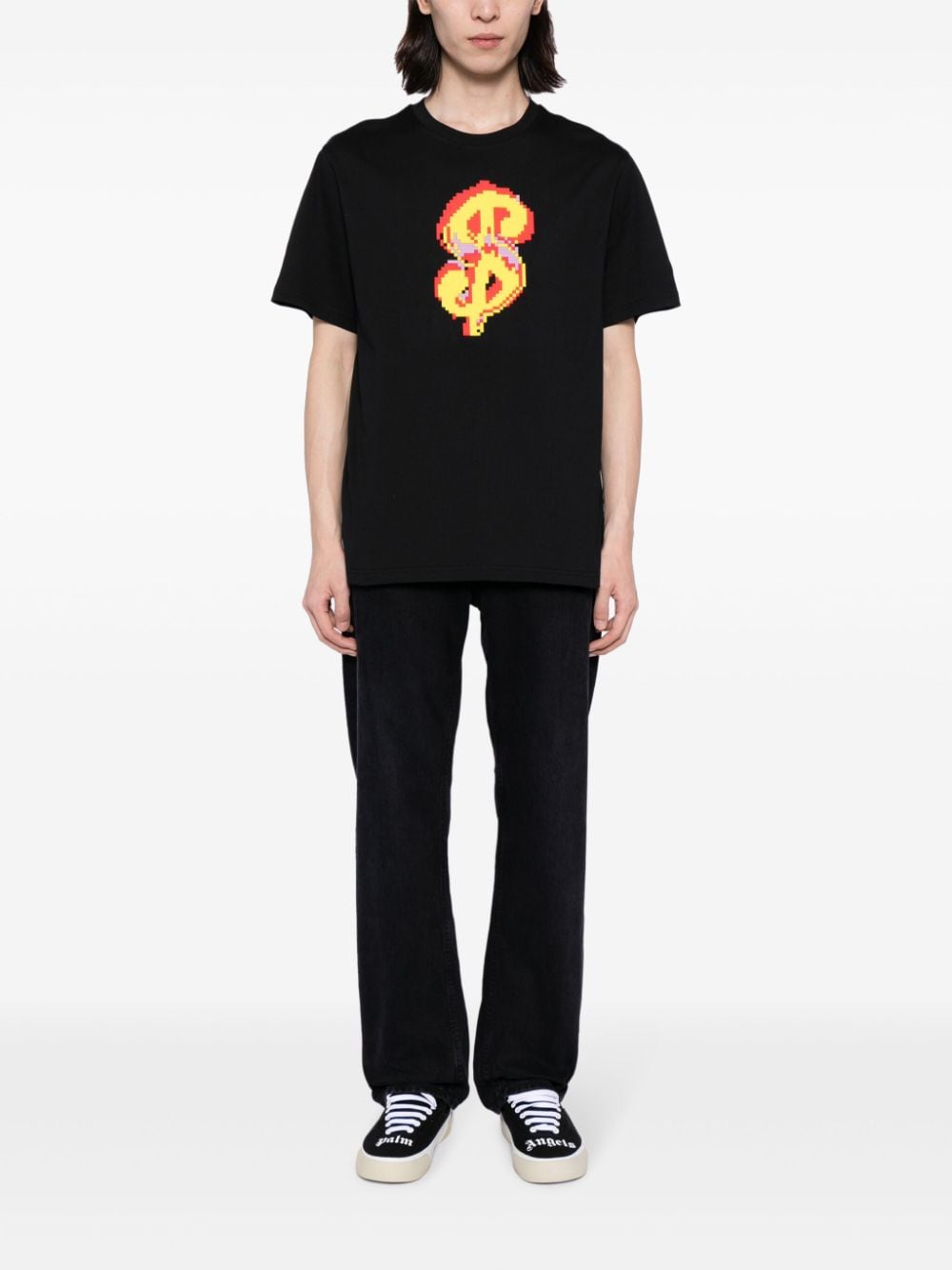 MOSTLY HEARD RARELY SEEN money sign cotton t-shirt