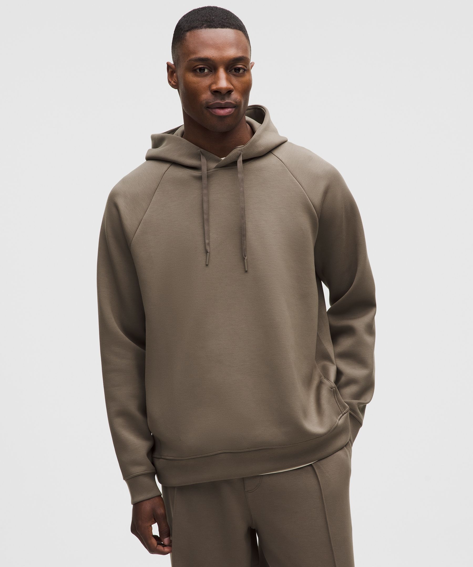 Lululemon Smooth Spacer Classic-Fit Pullover Hoodie - Onyx Grey