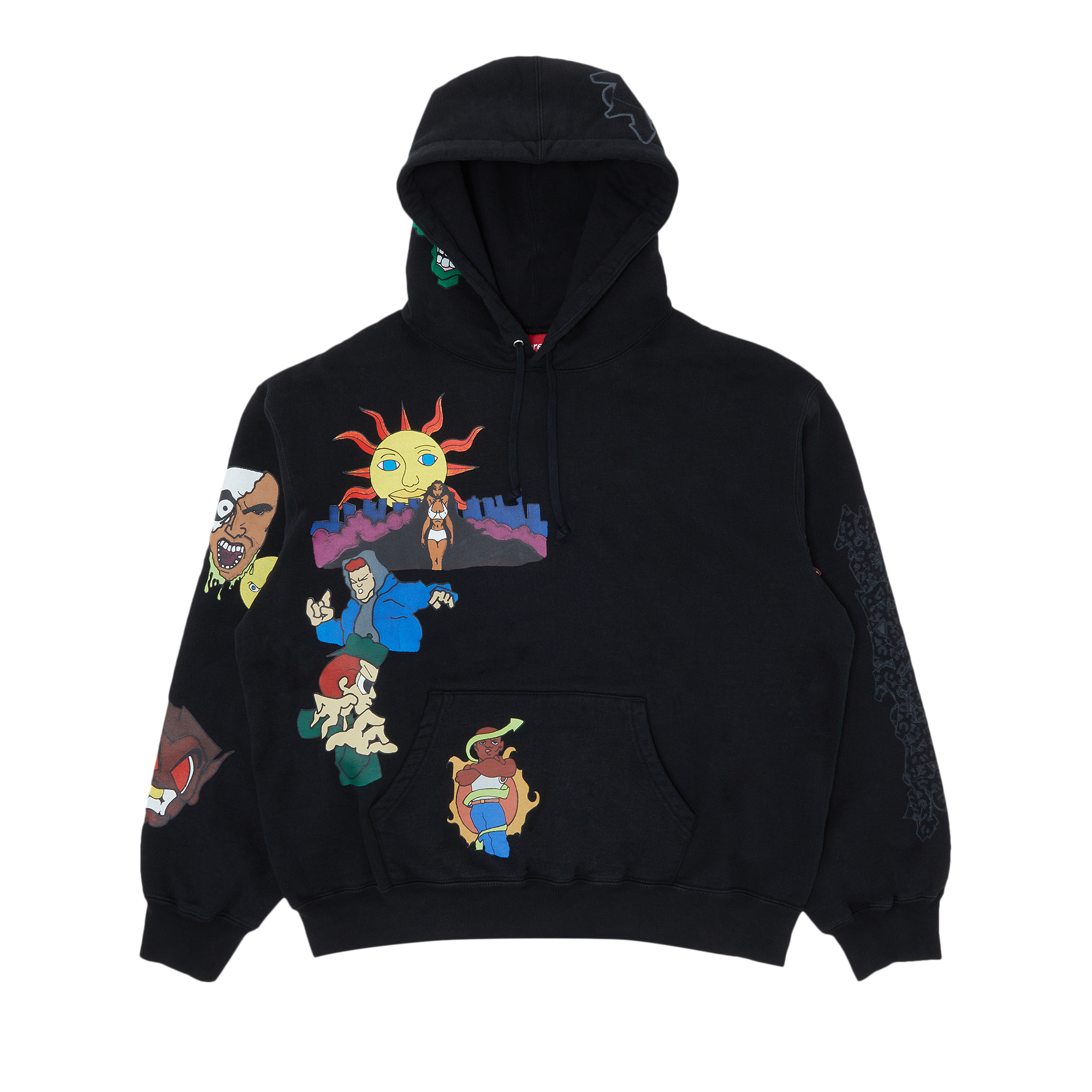 Supreme Sunrise Hooded Sweatshirt - Black | Editorialist