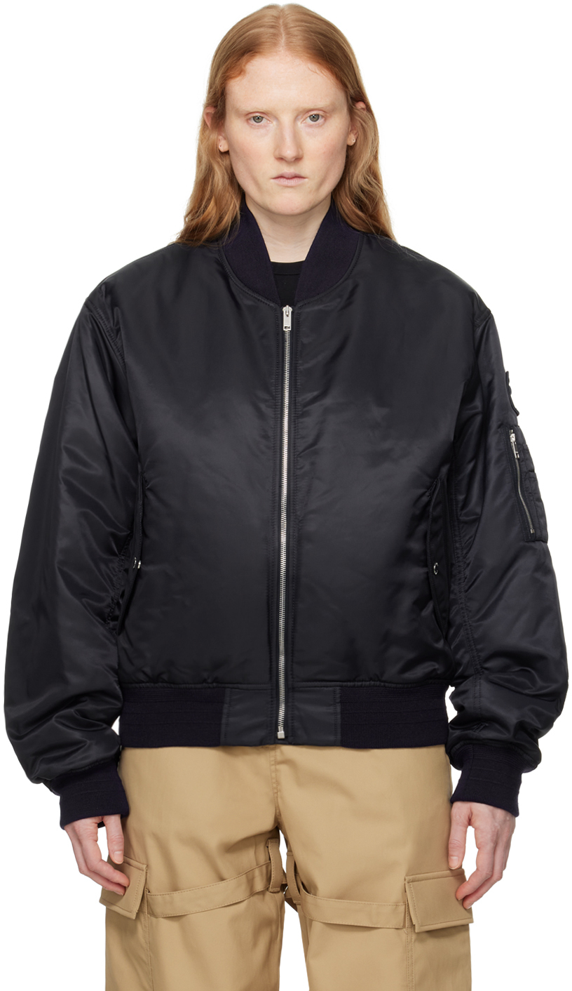 Ambush Patch Bomber Jacket In Black - 61% Off | Editorialist