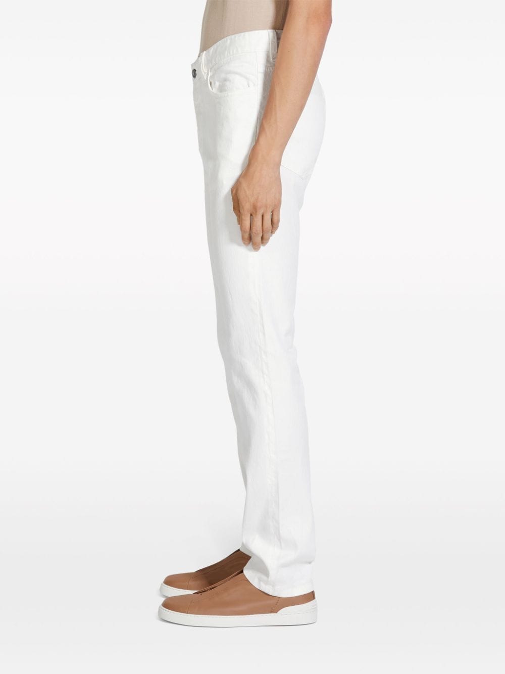 ZEGNA Zegna Roccia Mid-Rise Skinny Jeans