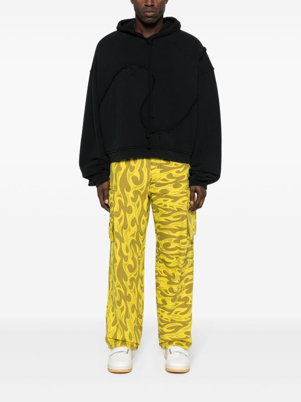 ERL ERL Abstract-Print Cargo Pants