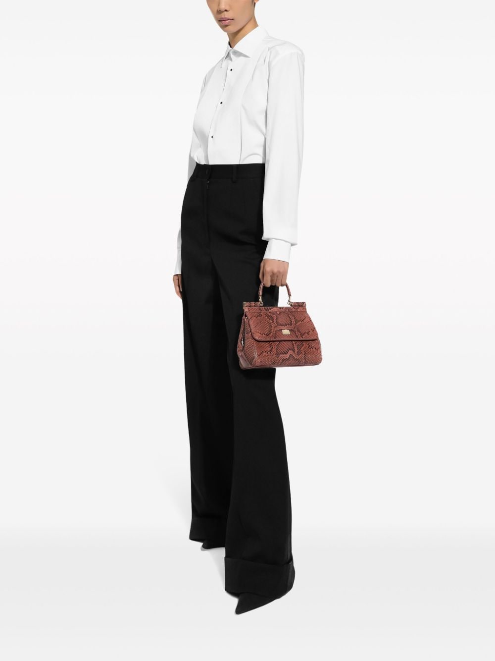 DOLCE & GABBANA Medium Sicily Top-Handle Bag