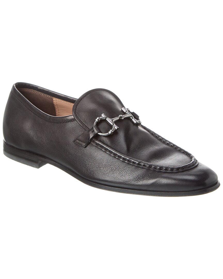 Ferragamo Anderson Leather Loafer In Black - 20% Off | Editorialist