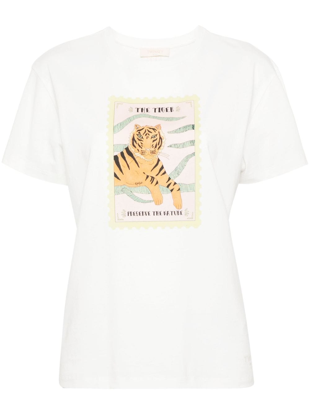 TWINSET TWINSET Graphic-Print Cotton T-Shirt