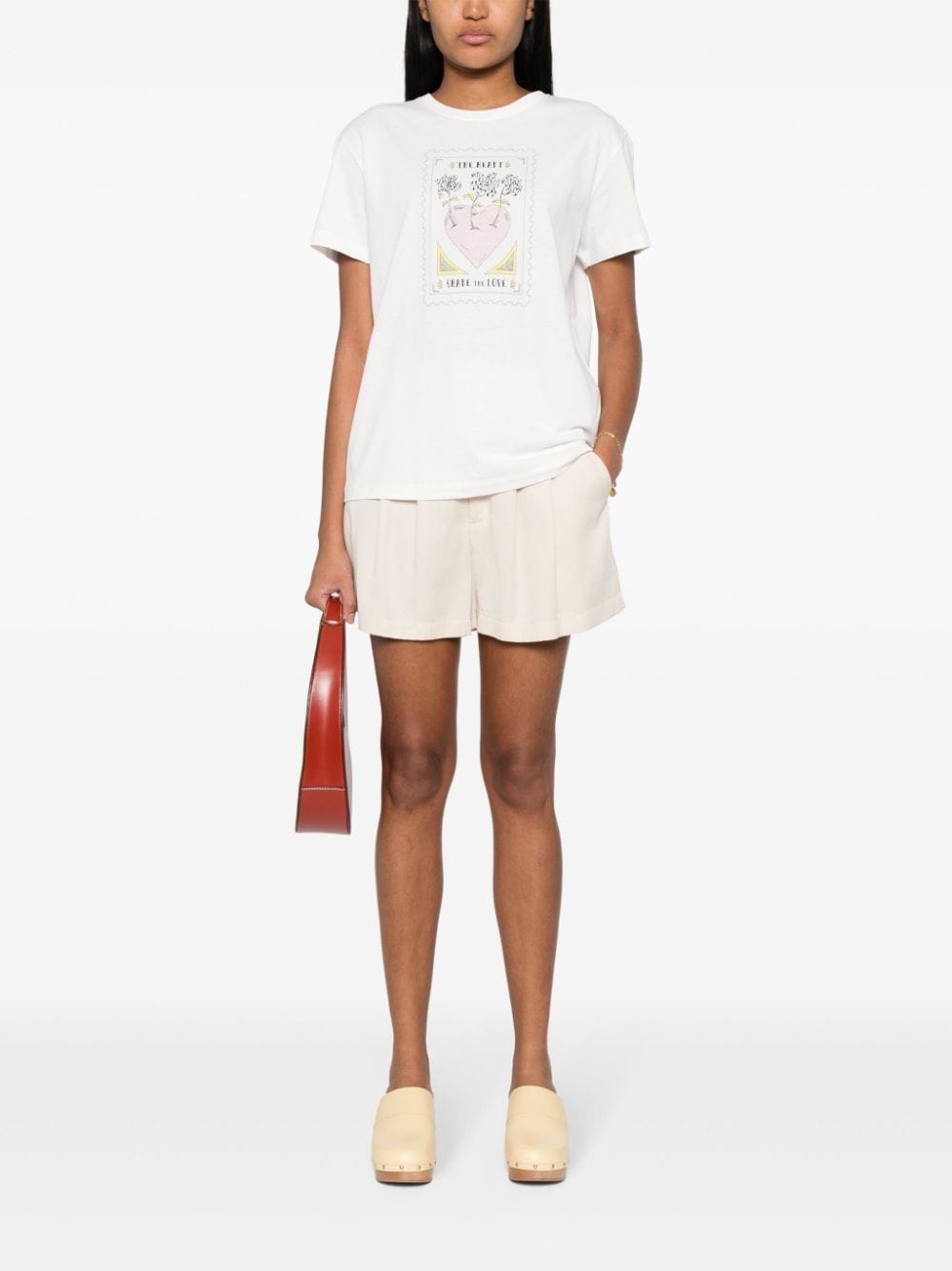TWINSET TWINSET Illustration-Print Cotton T-Shirt