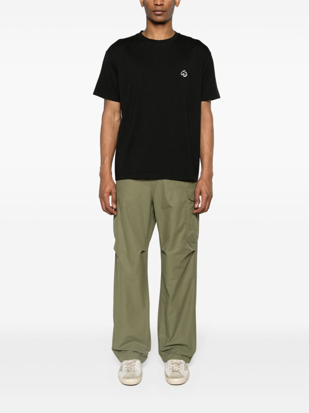 RAG & BONE monster-patch cotton t-shirt