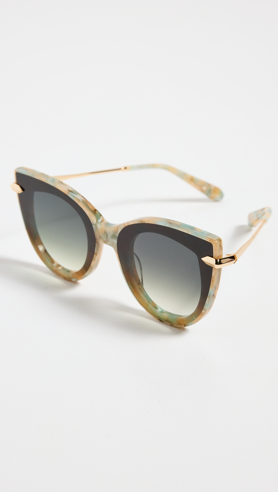 Women\'s Laveau 24K Mirrored Cat Eye Sunglasses Krewe Women main image 4