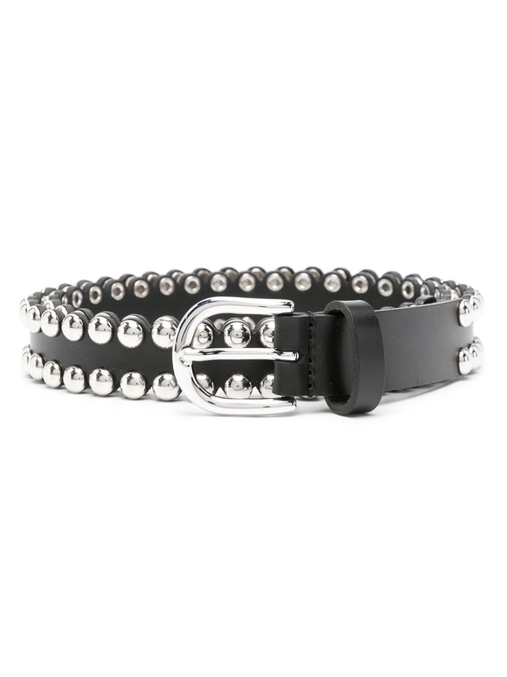Isabel Marant éToile Studded Leather Belt In Black - 40% Off  display picture 1