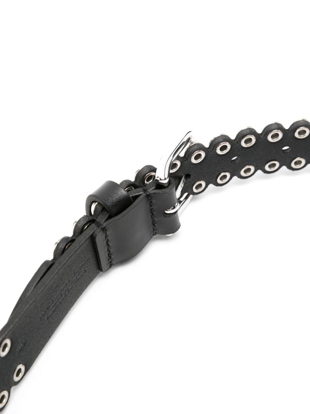 ISABEL MARANT Aliette Black Leather Embellishe Studded Belt 70 - XS/S Isabel Marant éToile Studded Leather Belt In Black - 40% Off  main image 4