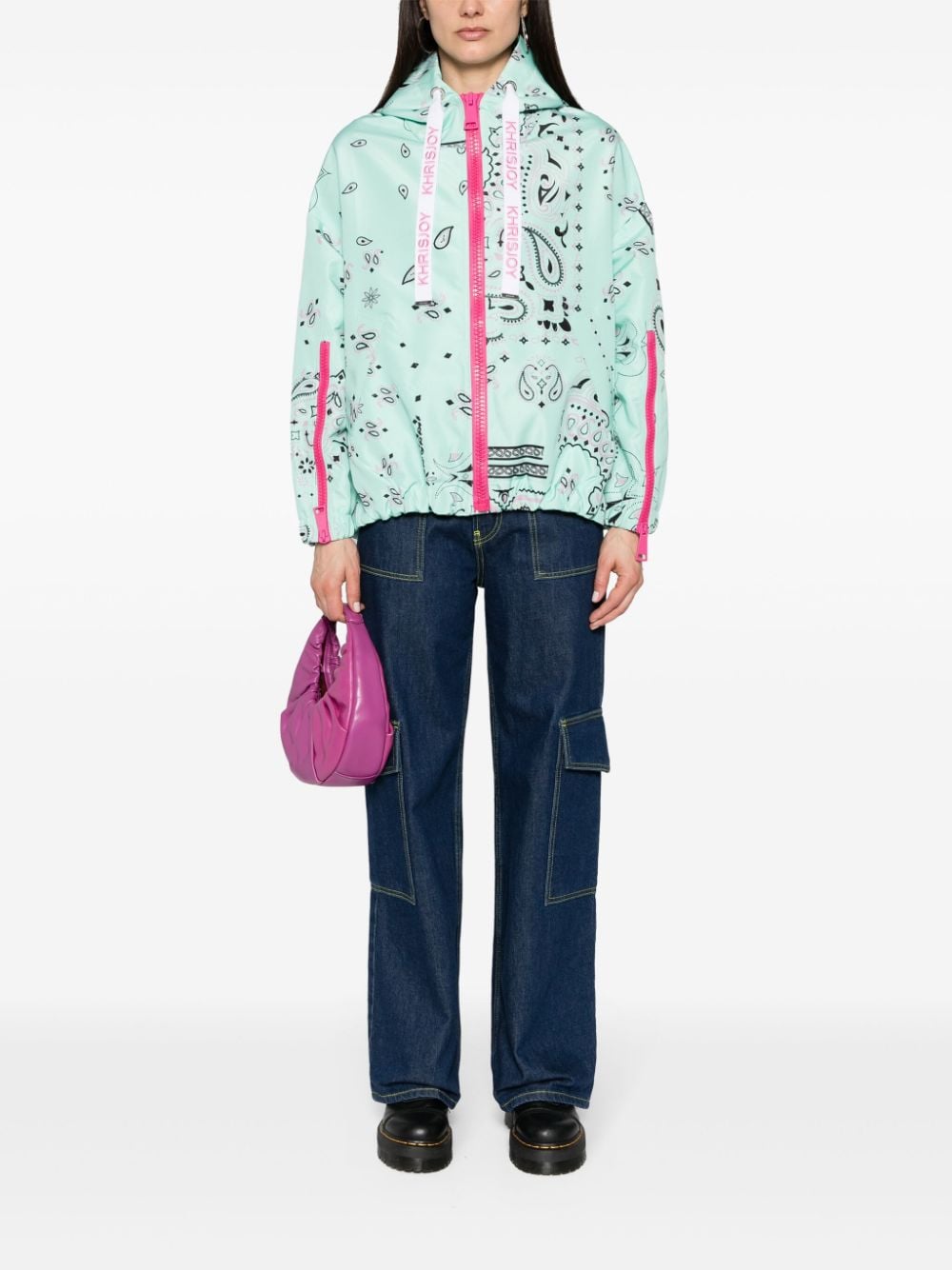 KHRISJOY Khrisjoy Bandana-Print Jacket
