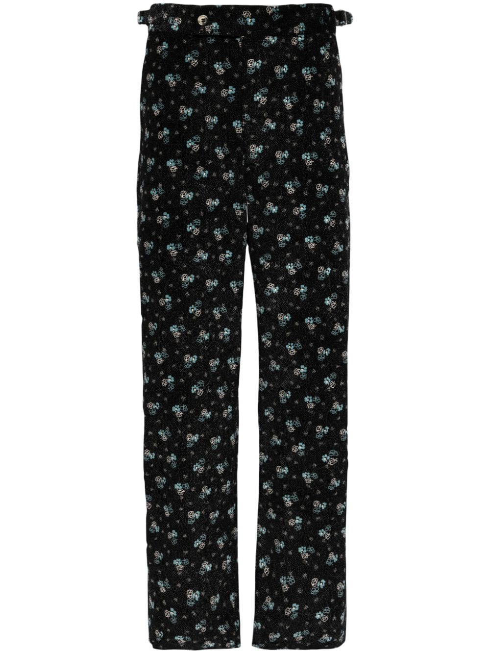 BODE BODE Chicory Floral Corduroy Trousers
