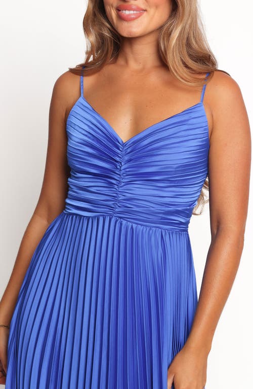 naira pleated maxi dress palm green Petal and Pup Women's Naira Pleated Maxi Dress main image 1