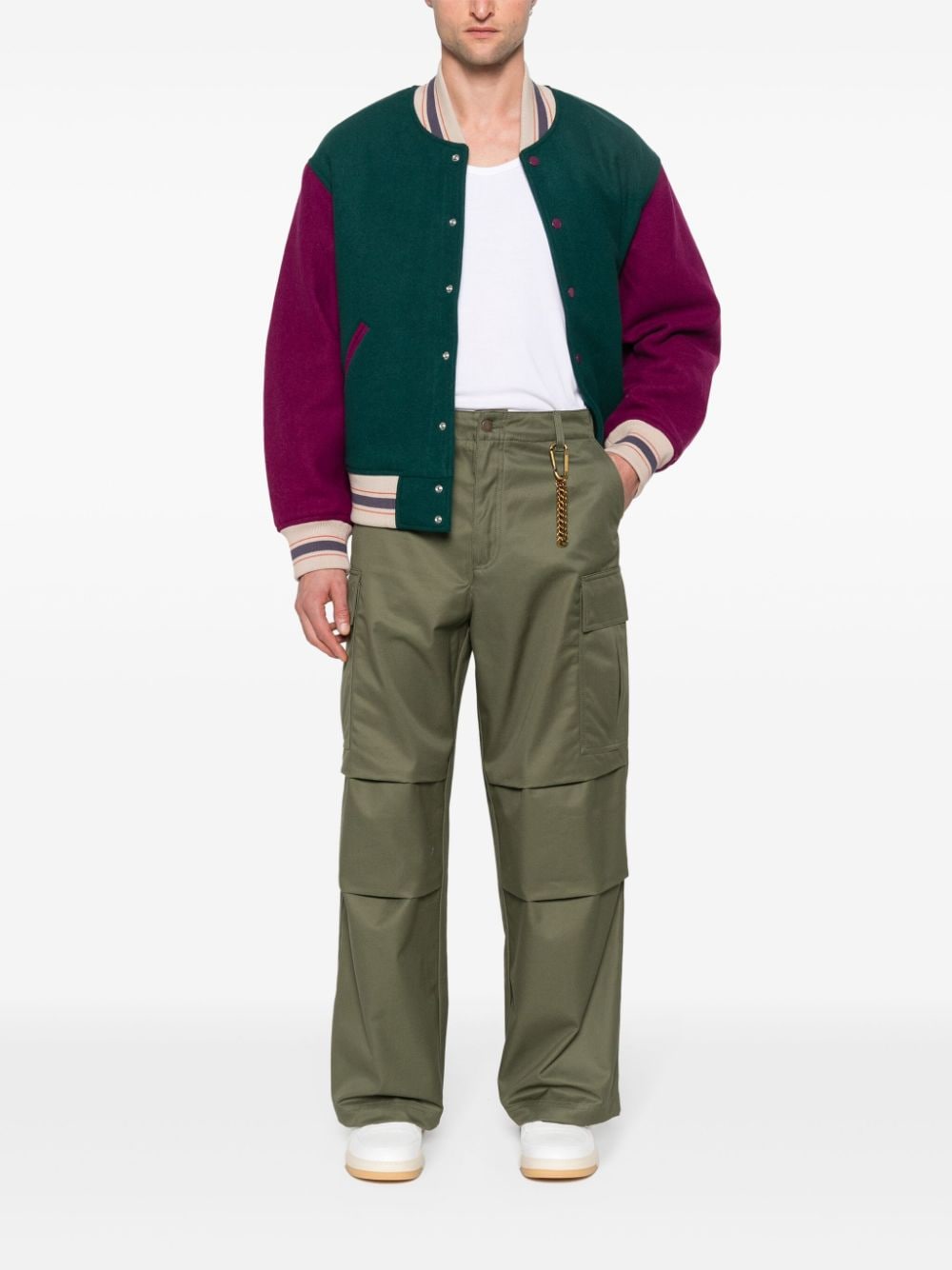 DARKPARK DARKPARK Twill Wide-Leg Trousers