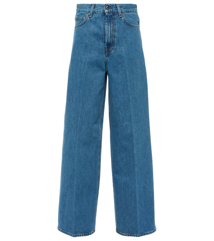 TOTÊME Wide-Leg Cotton Jeans