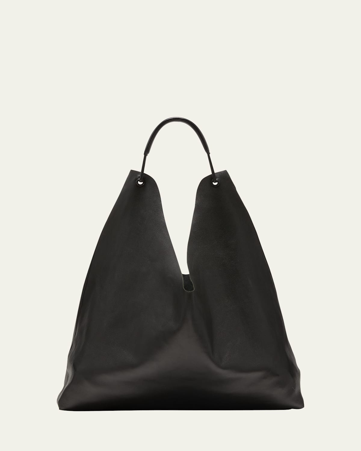 Bindle 3 leather tote bag
