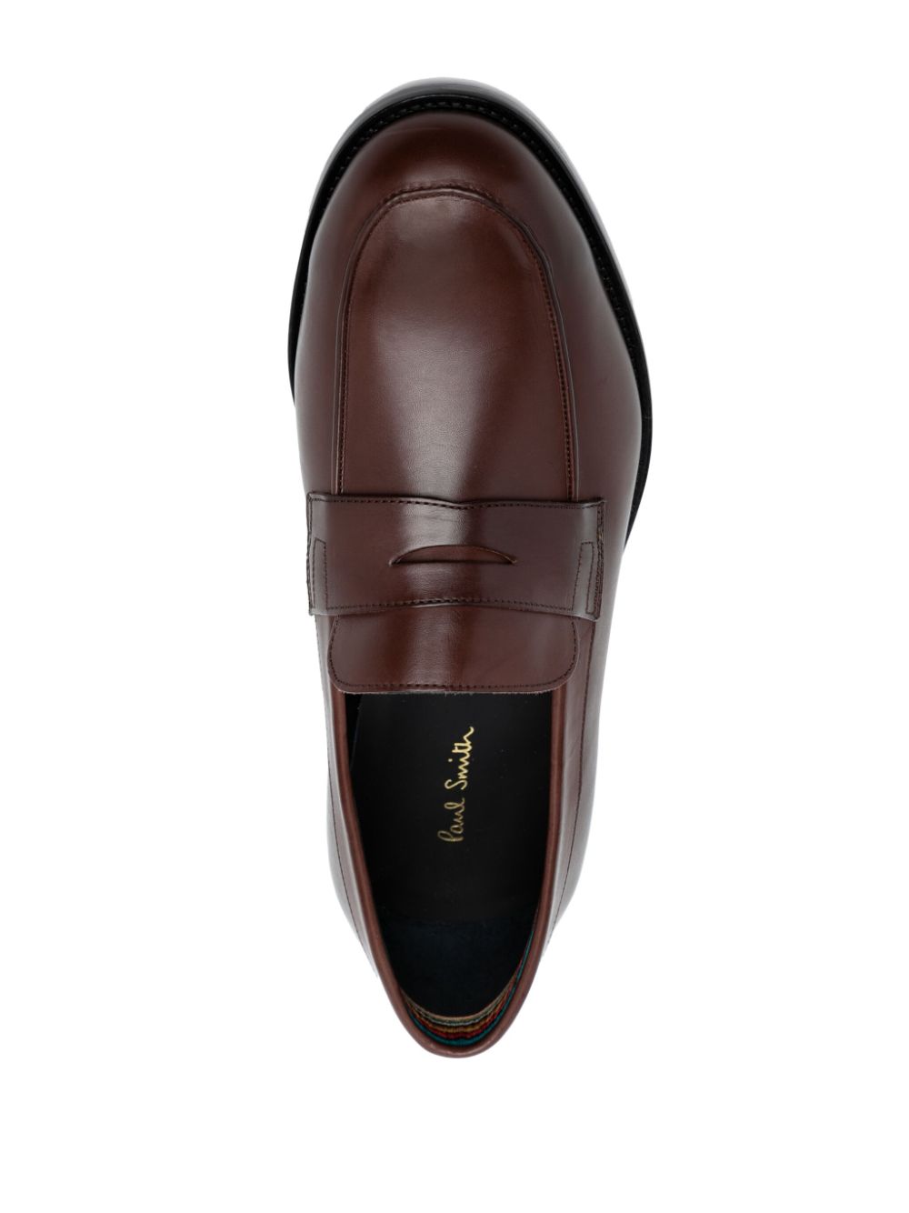 Paul Smith Montego Leather Penny Loafers In Brown - 52% Off  display picture 3