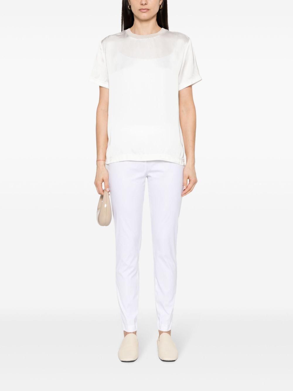 FABIANA FILIPPI Fabiana Filippi Slim-Fit Ankle-Length Trousers