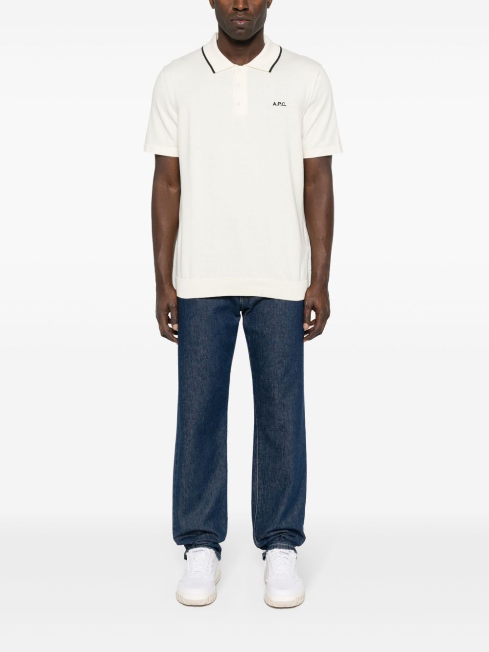 A.P.C. A.P.C. Flynn Cotton Polo Shirt
