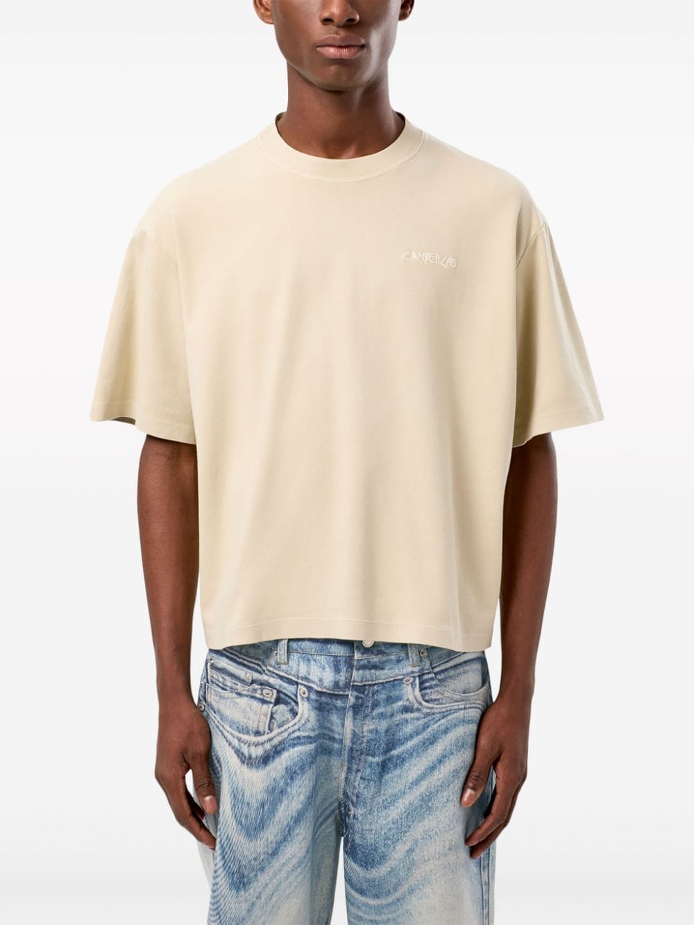 CAMPER CamperLab Logo-Embroidered T-Shirt