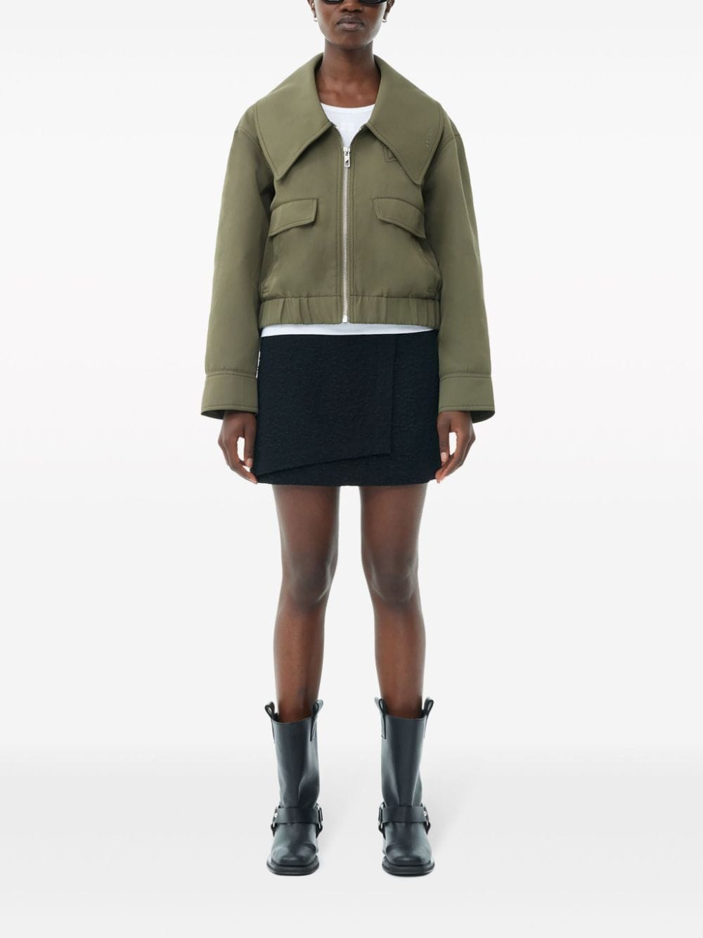 GANNI GANNI Oversized Collar Jacket
