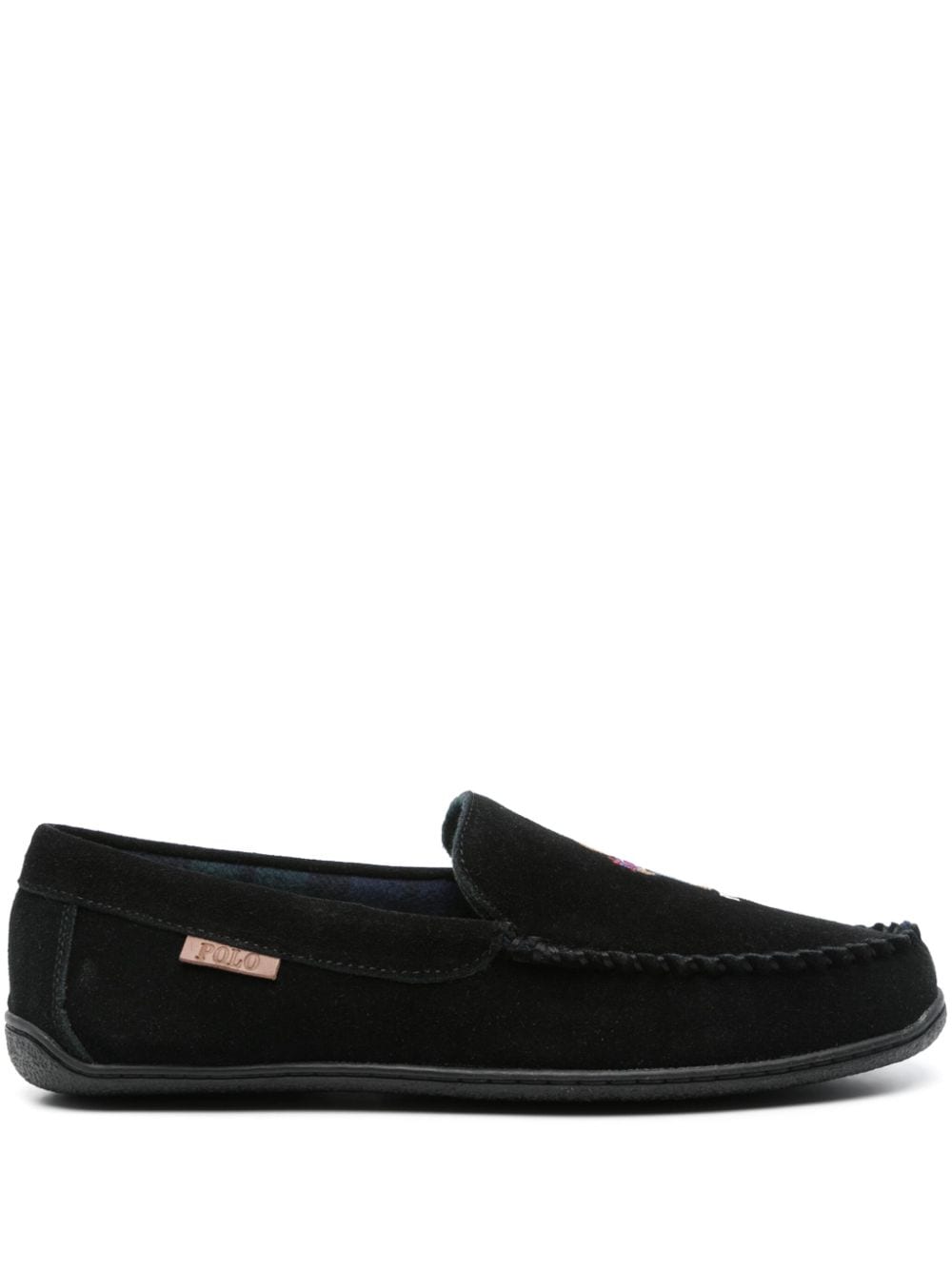 Polo Ralph Lauren Men’s Black Suede Moccasin Loafers w/ Brenan Polo Bear size 8 Polo Ralph Lauren women main image 3