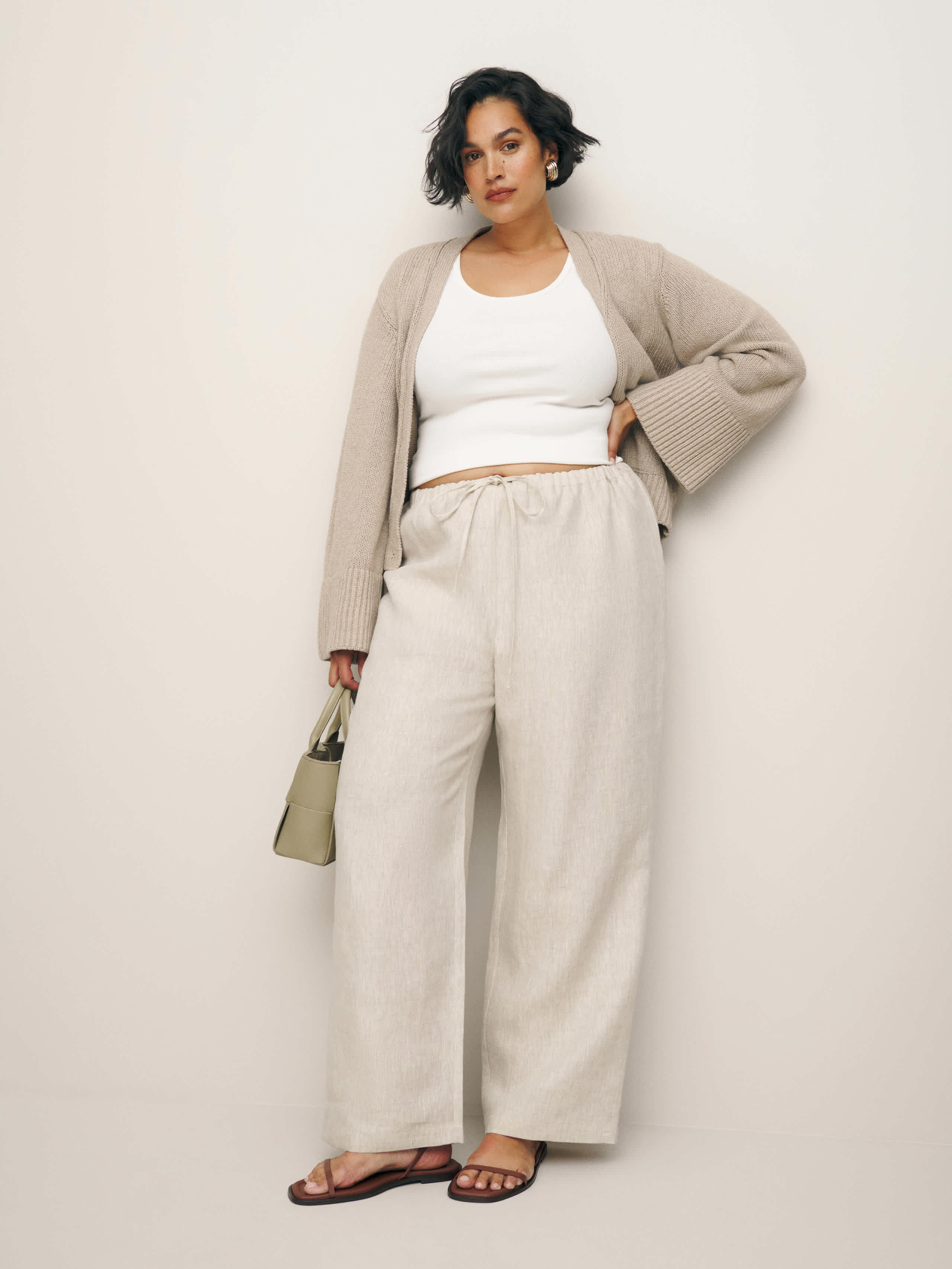 REFORMATION REFORMATION Olina Linen Pant ES