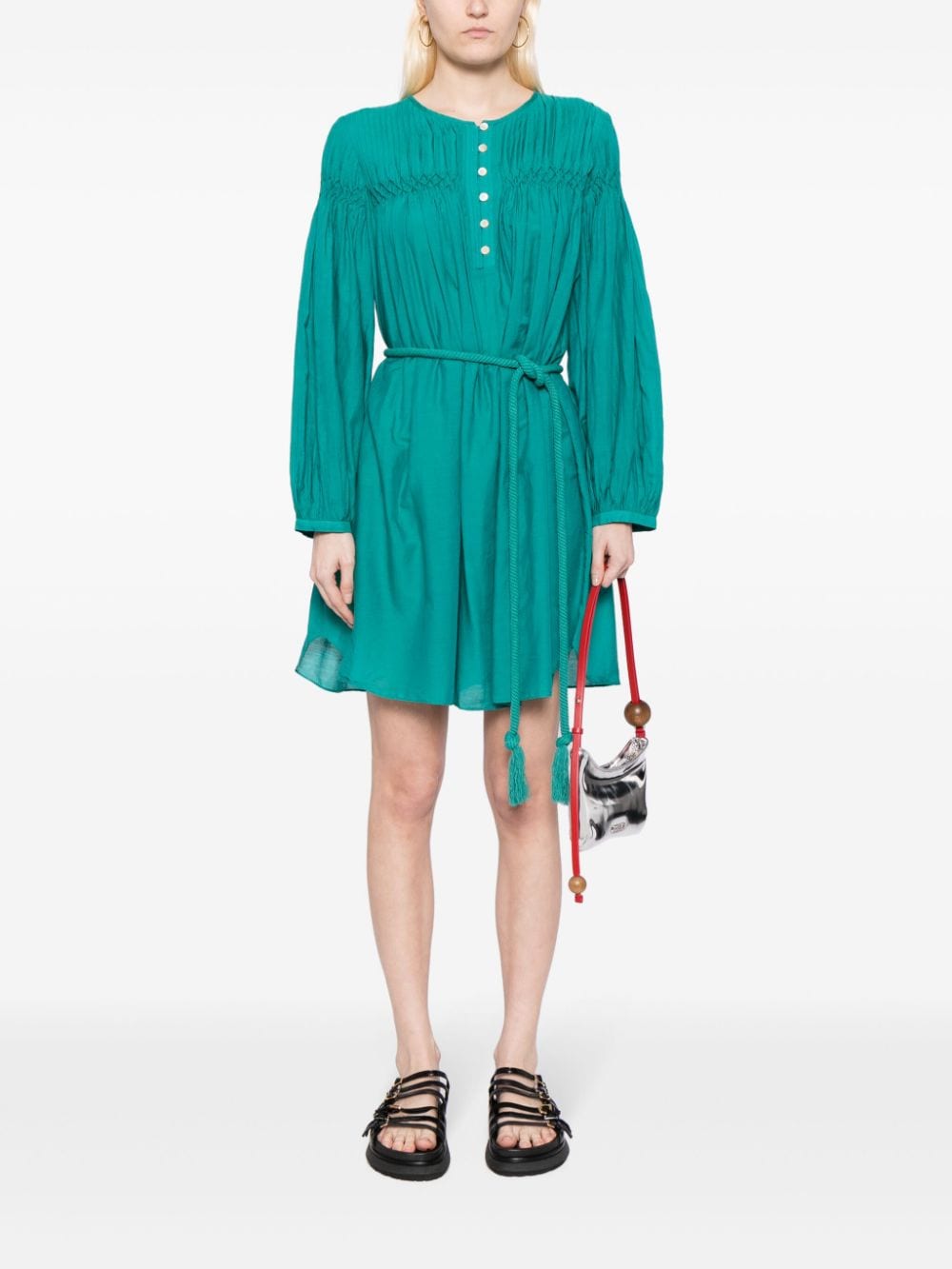 MARANT ETOILE MARANT ÉTOILE Adeliani belted short dress