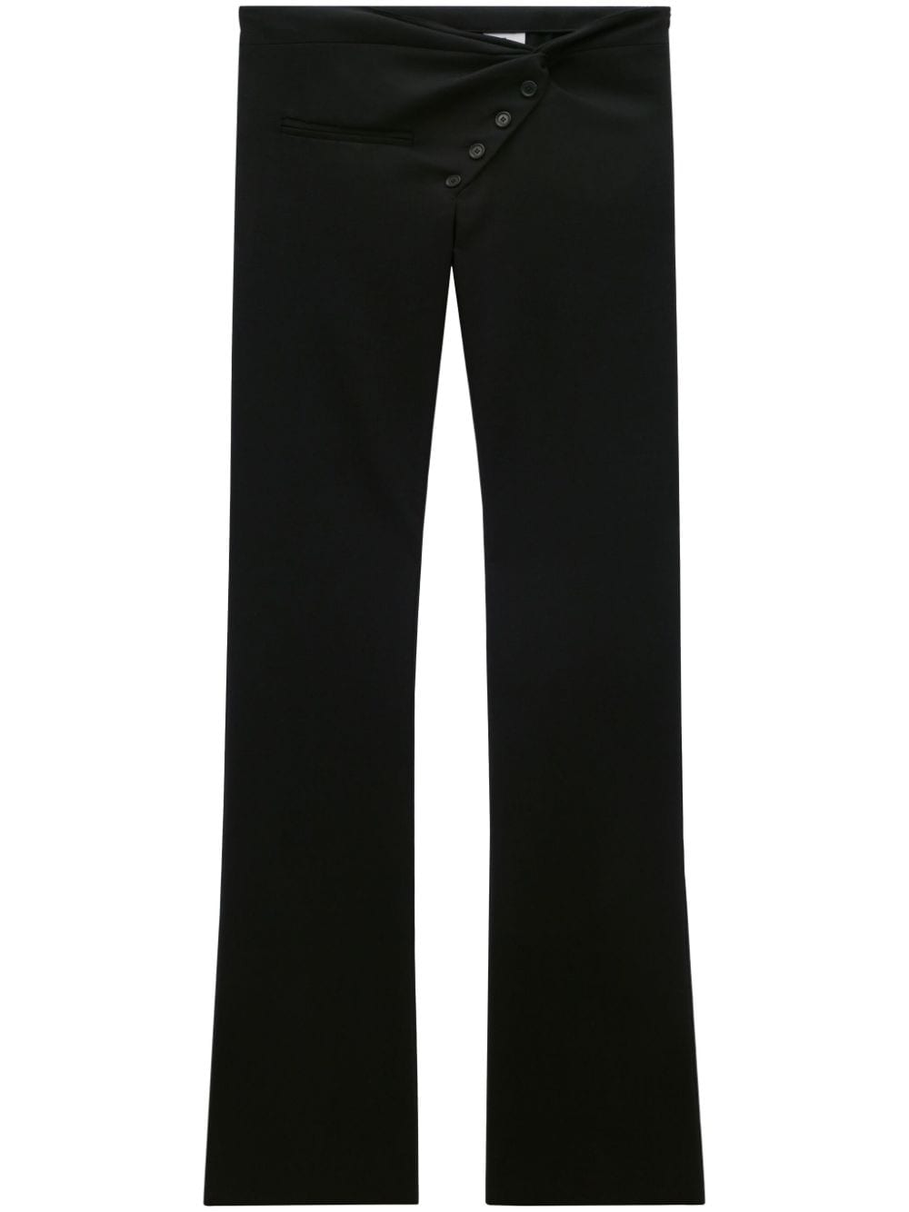COURREGES Courrèges Twist-Front Bootcut Trousers