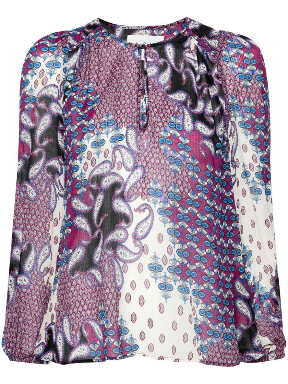 BA&SH Ba&Sh Blair Georgette Blouse