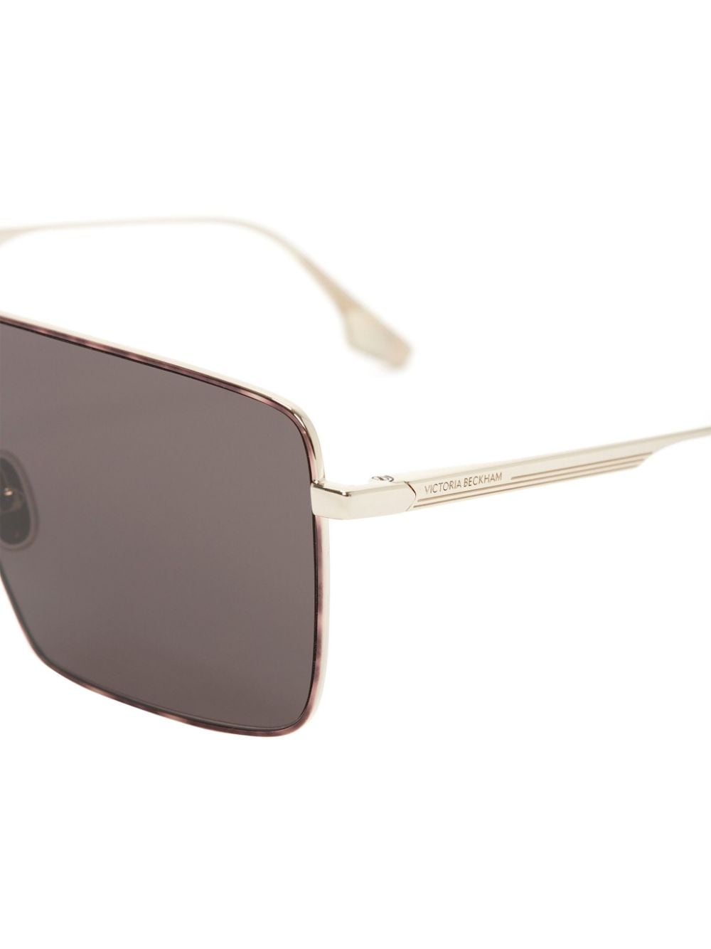 Victoria Beckham Shield Sunglasses In Gold - 40% Off  display picture 1
