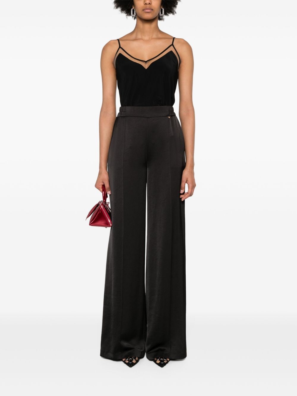 NISSA Mesh-Panel Tank Top