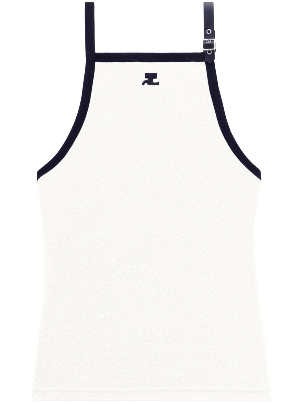 COURREGES Courrèges Buckle Detail Tank Top
