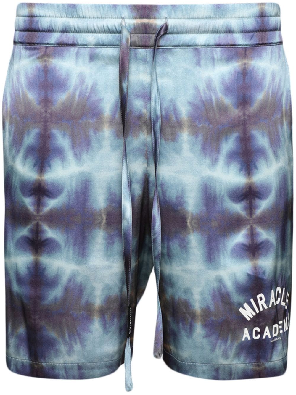 NAHMIAS Nahmias Tie-Dye Stretch-Silk Shorts