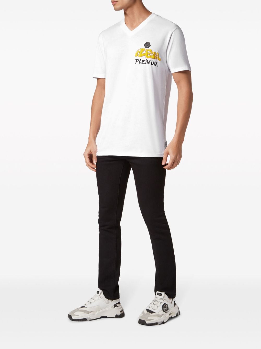 PHILIPP PLEIN logo-print cotton t-shirt