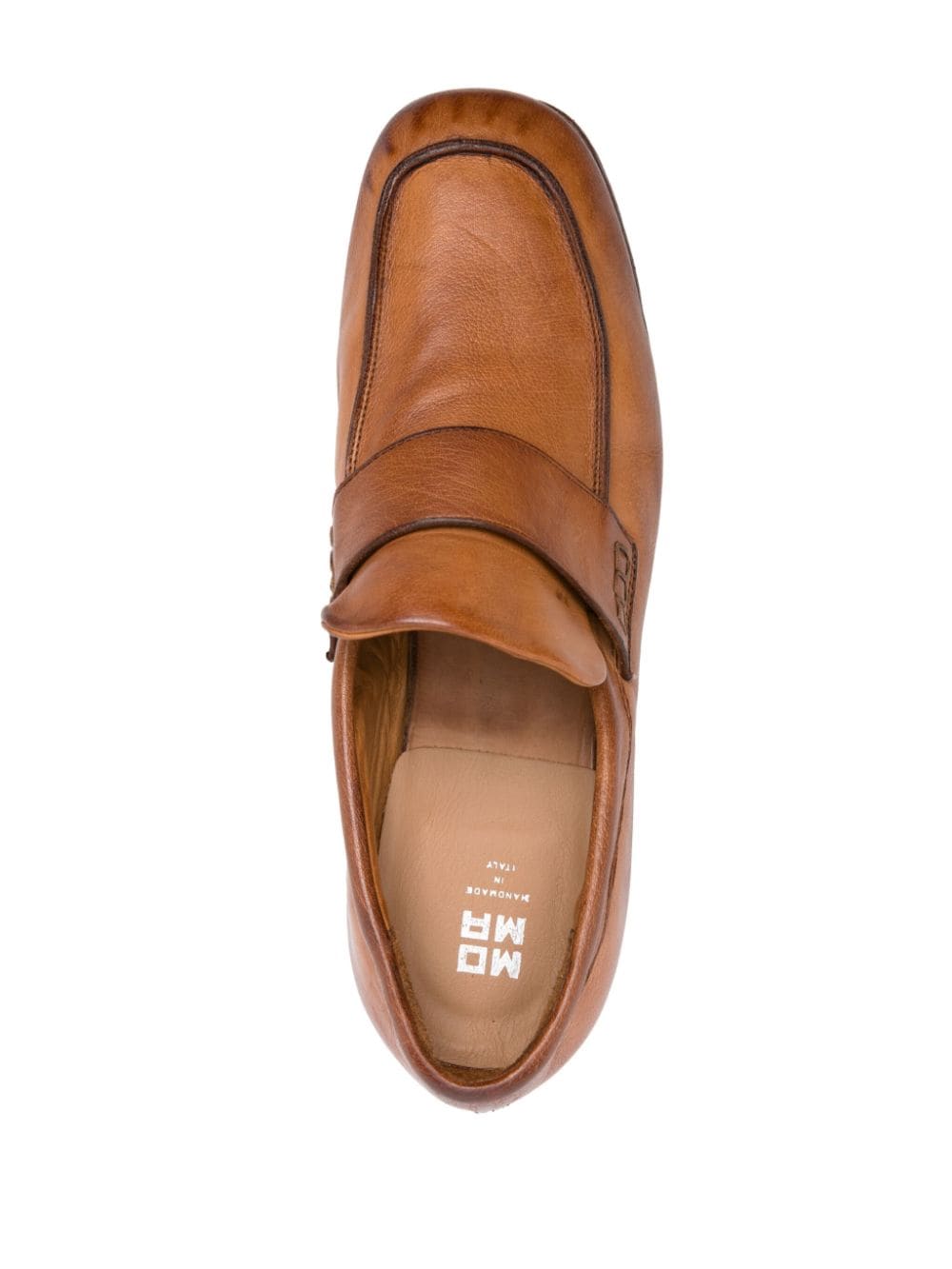 Moma Italian Dark Brown Leather Monk Strap Loafers Amazon.com: Bruno Magli - Men main image 4