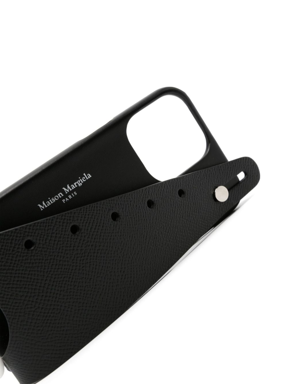 Buy MAISON MARGIELA Snatched-handle Iphone 14 Pro Max Case - Black
