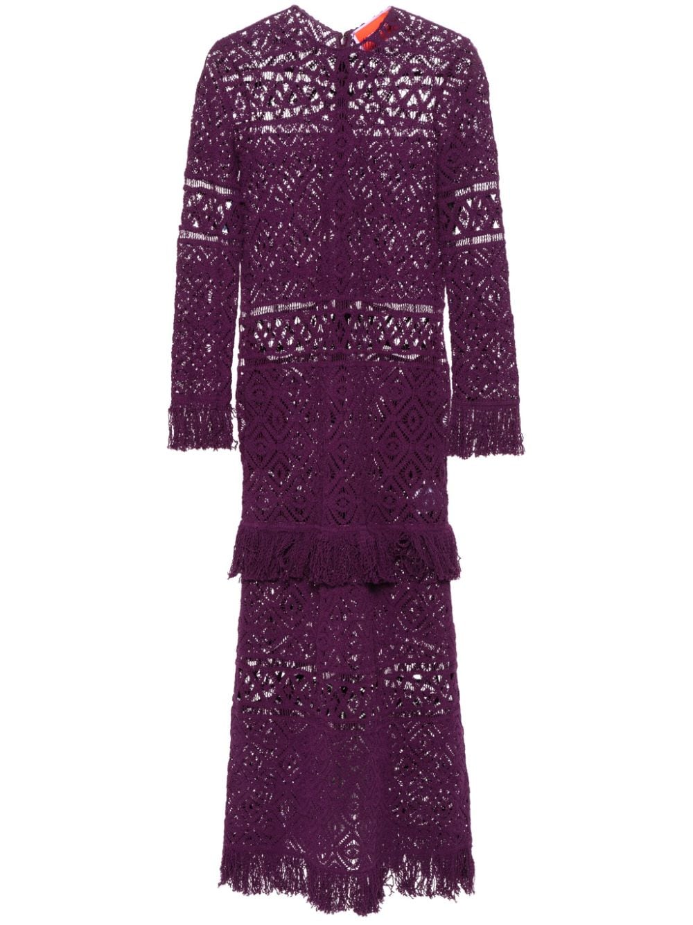 LA DOUBLEJ La DoubleJ Lacey Swing Macramé Dress
