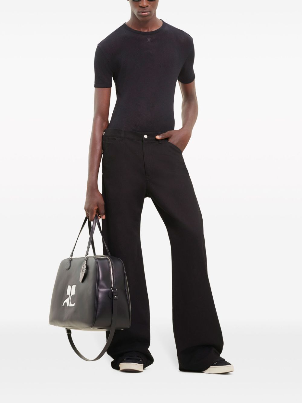 COURREGES Courrèges Sailor Wide-Leg Trousers
