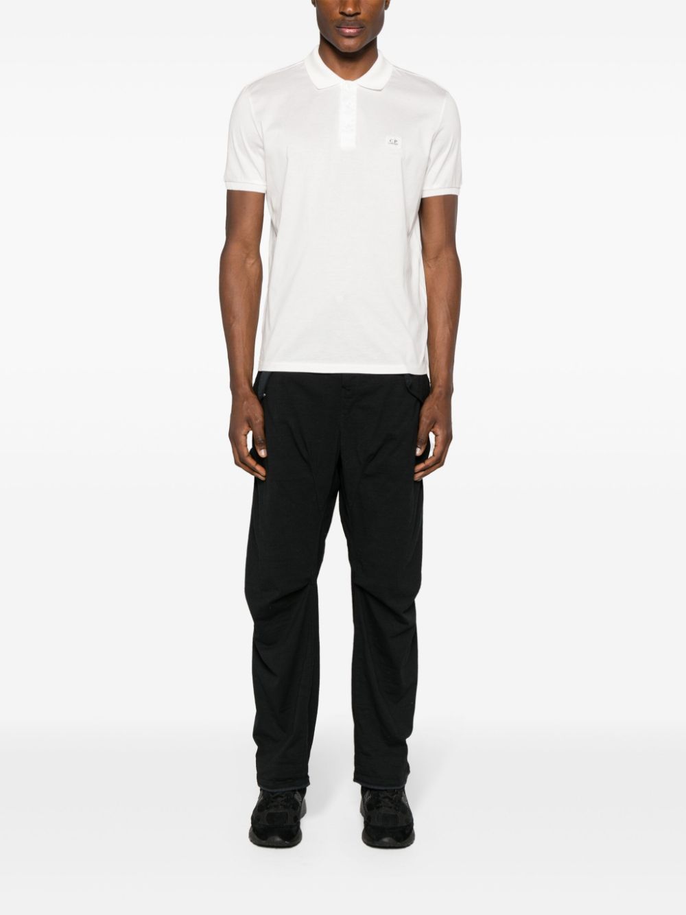 C.P. COMPANY 70/2 mercerized polo shirt