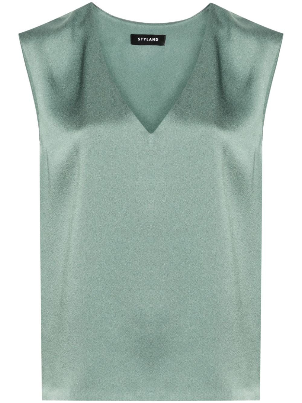 PINKO Pinko Lace Trimmed V-Neck Camisole