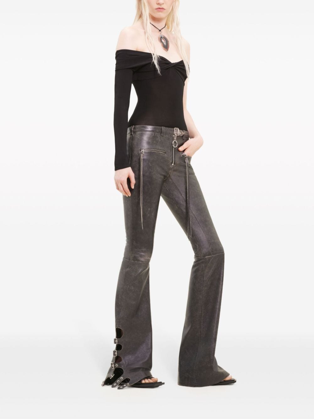 COURREGES Courrèges Twisted Jersey Top