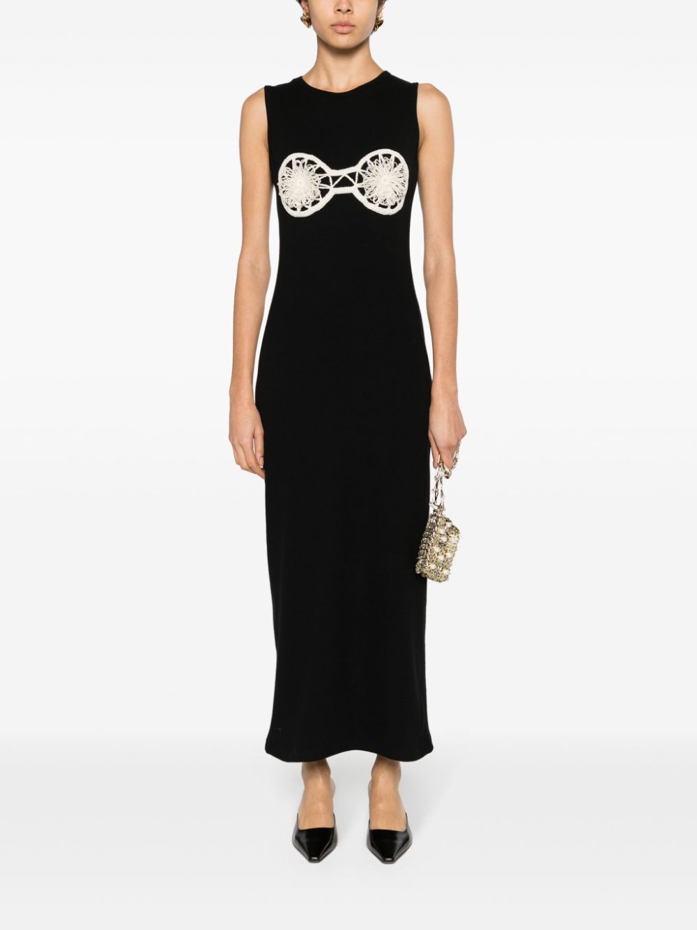 MAGDA BUTRYM Magda Butrym Crochet-Detailed Maxi Dress