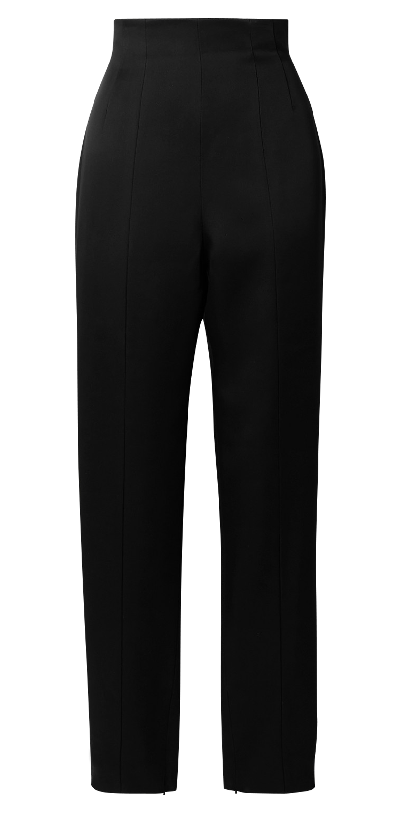 KHAITE KHAITE Lenn High-Rise Skinny-Leg Crepe Trousers