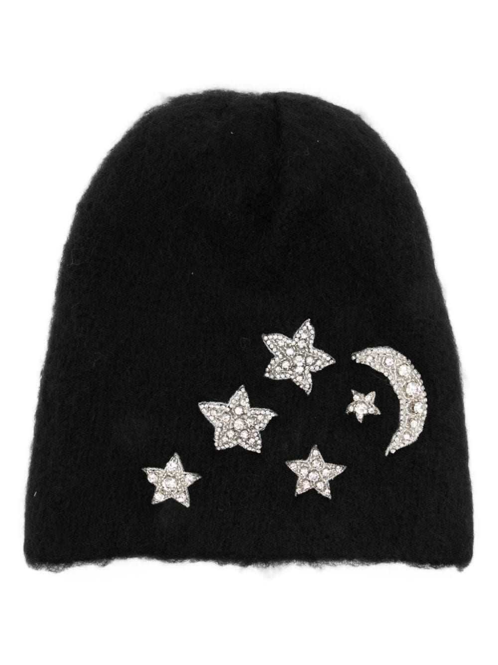 Jennifer Behr Crystal Embellished Alpaca Knit Beanie $350 Jennifer Behr Swarovski Pearl-Embellished Alpaca Beanie  main image 4