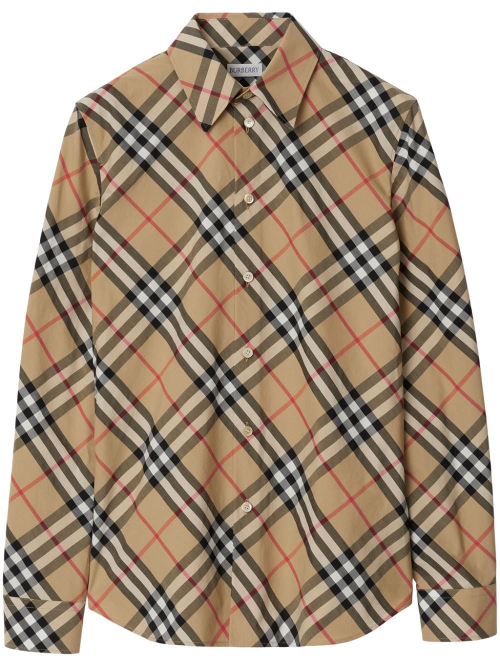 BURBERRY Burberry Check-Pattern Cotton Shirt