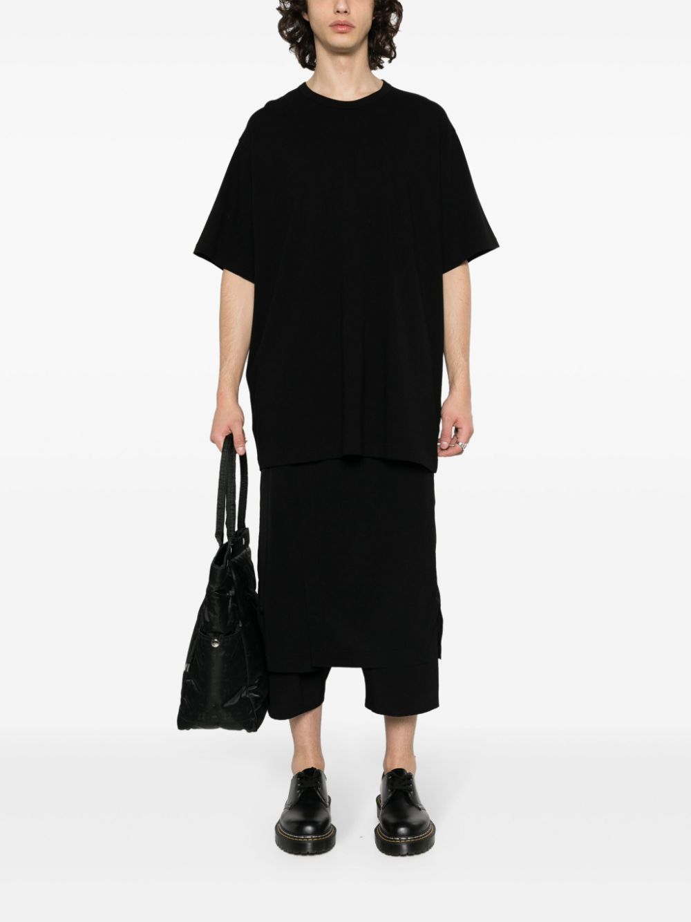 YOHJI YAMAMOTO short-sleeves cotton t-shirt
