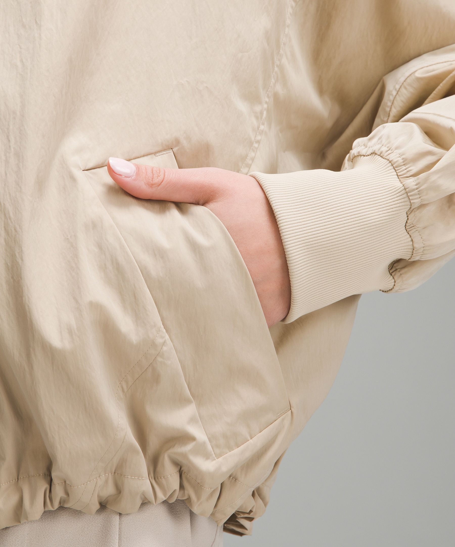 Lululemon Lightweight Bomber Jacket - Trench | Editorialist