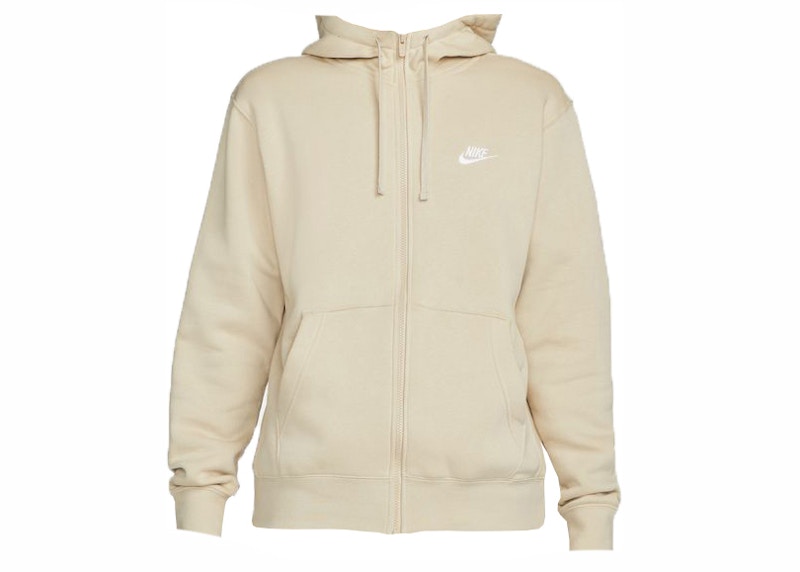nike club fleece sesame
