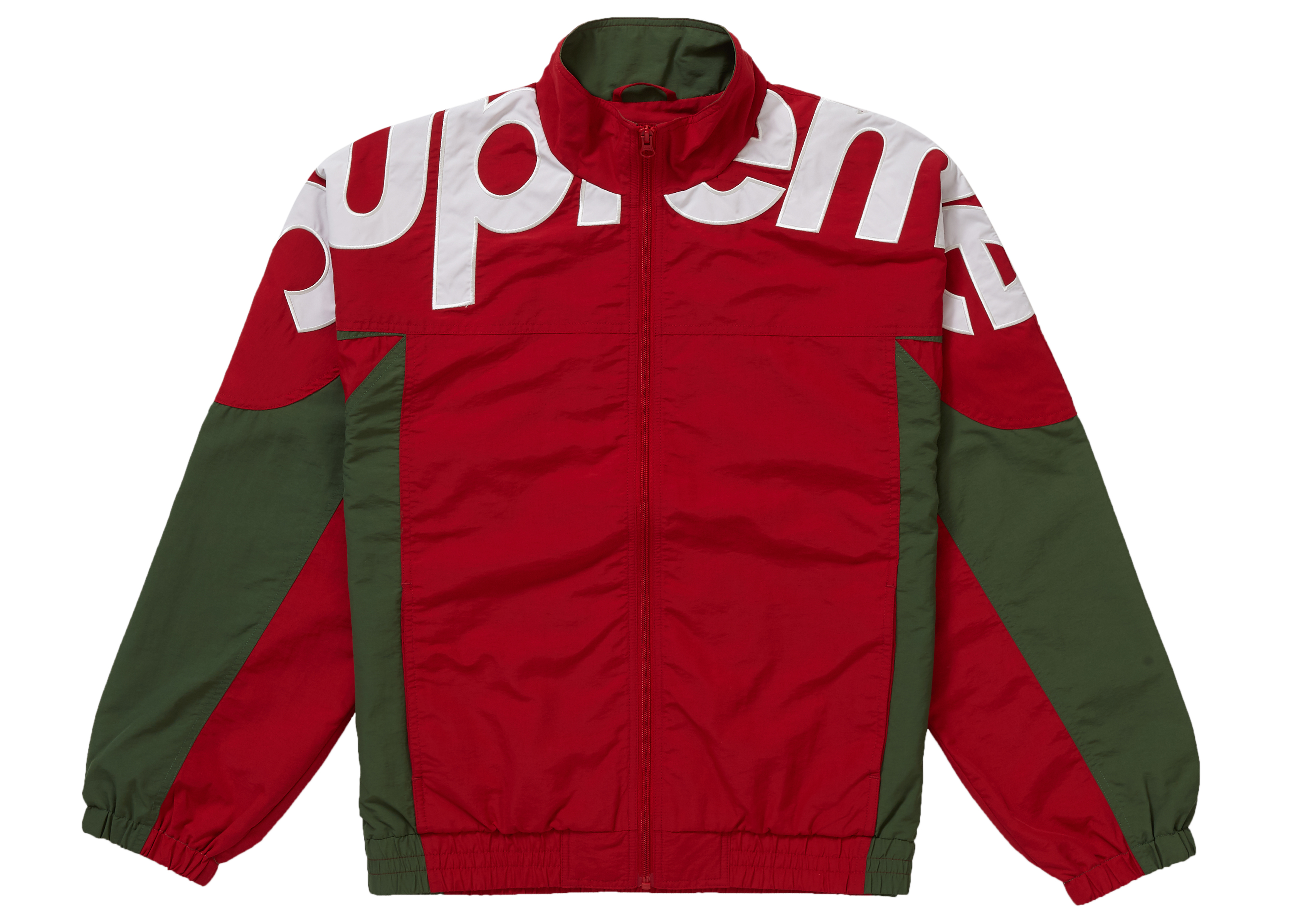 Supreme Shoulder Logo Track Jacket - Black | Editorialist